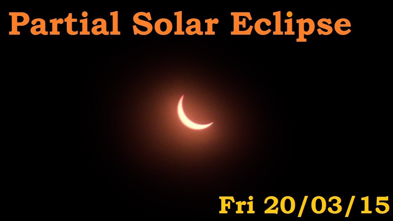 Partial Solar Eclipse (92%) Time-lapse - 20 March 2015 - YouTube