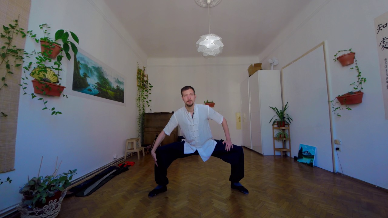 How to do Horse Stance (Mabu) - YouTube