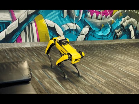 Spot robot dances Brazilian Funk, Baile de Favela. - YouTube