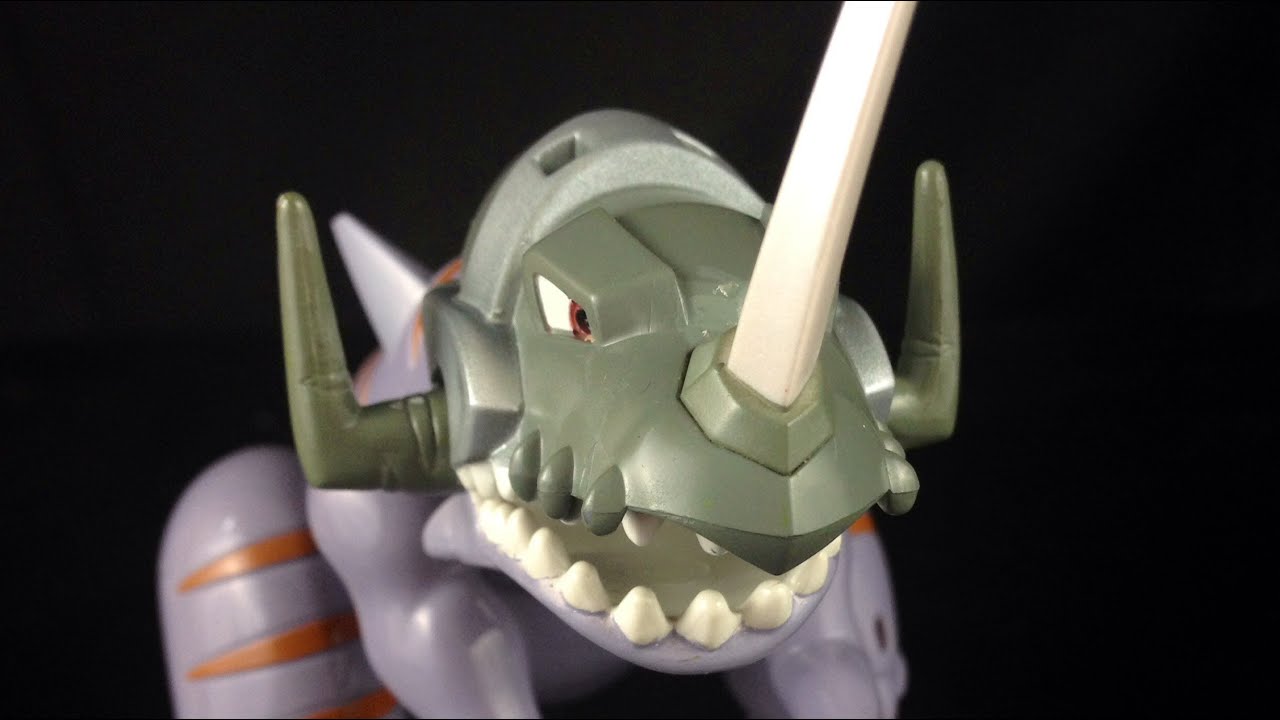 Bandai Digimon Digi Fusion Greymon Figure - YouTube