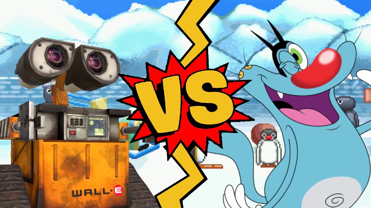 M.U.G.E.N Battles | Wall-E vs Oggy - YouTube