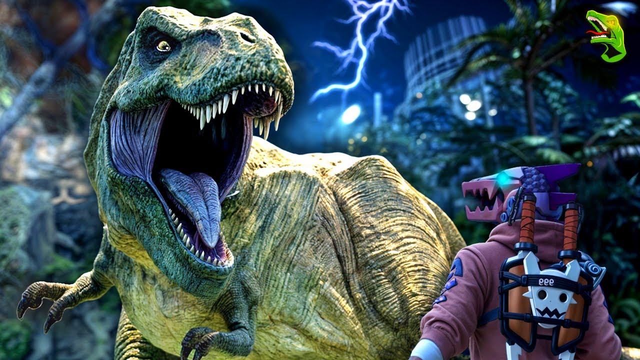 A NEW Jurassic Park SURVIVAL HORROR Game... But In FORTNITE? - YouTube