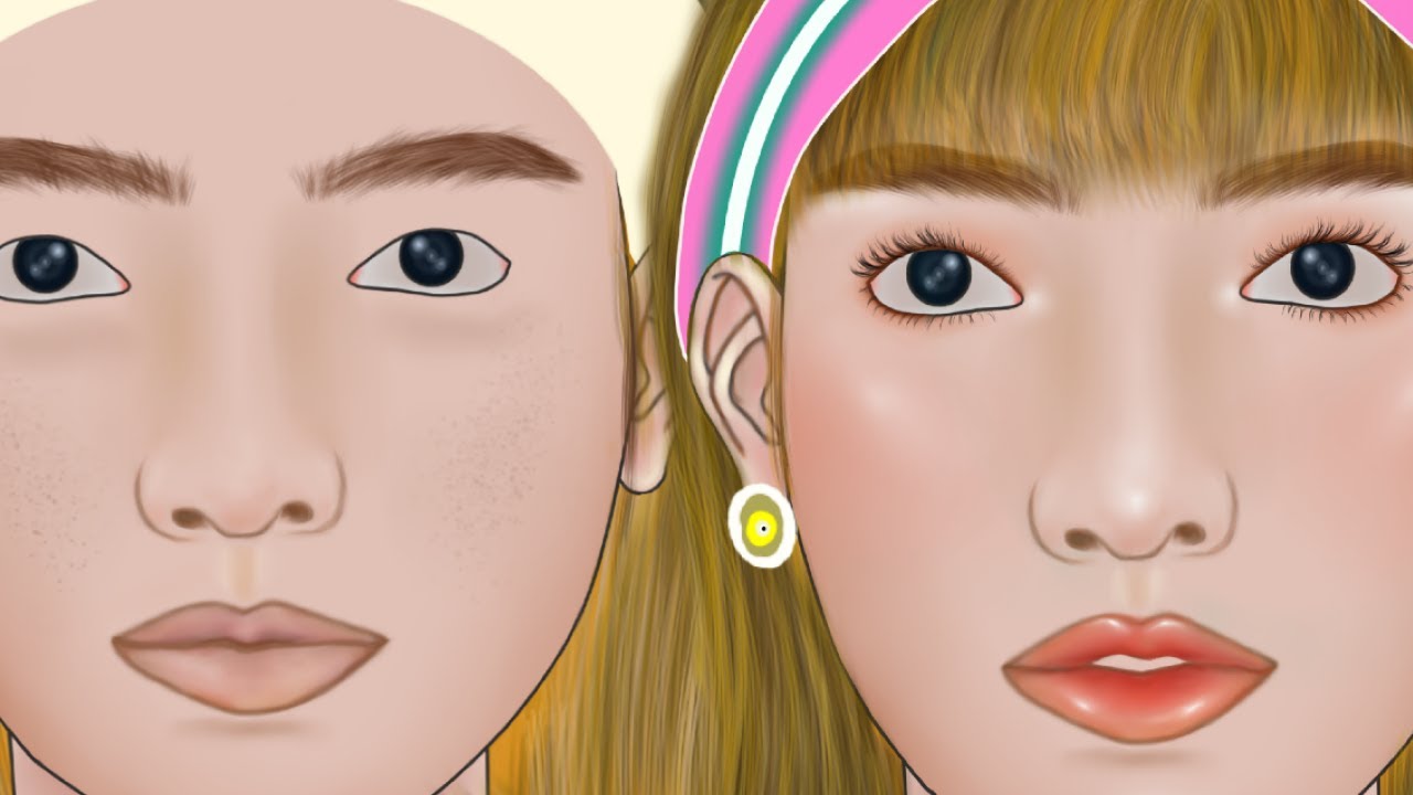 [Stop Motion/ Asmr] GRWM/ Simple Everyday Makeup Animation| Makeup ...