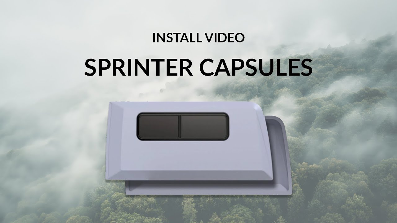 Install Video // Vanspeed Sprinter Capsules - YouTube