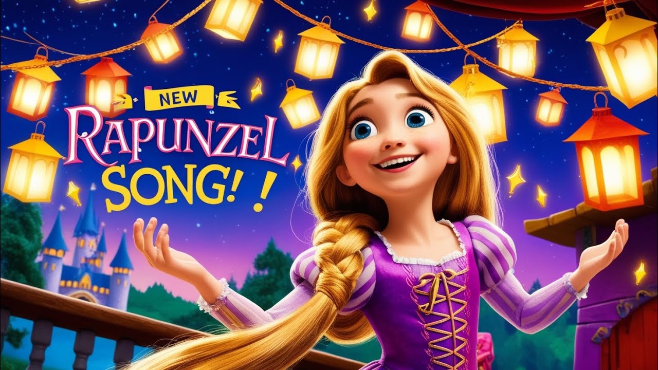 "New Rapunzel Song | Magical Tangled Adventure with Disney Princess 🌟🎶 ...
