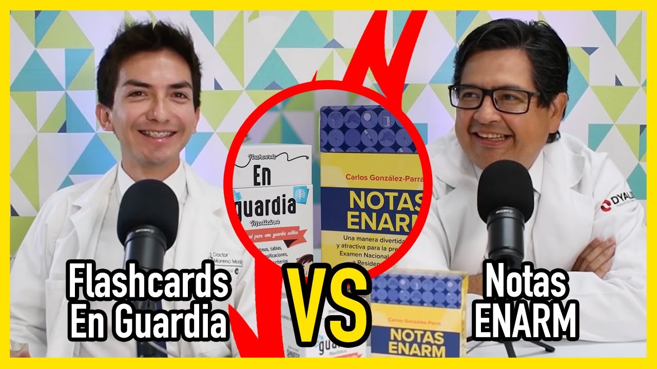¡Las MEJORES FLASHCARDS de MEDICINA! - Flashcards En Guardia VS Notas ...