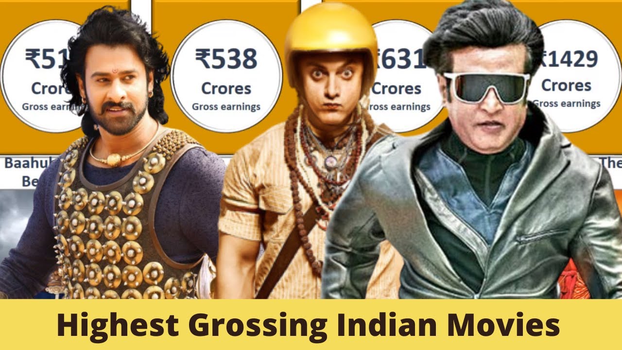 Revenue Comparison: Highest Grossing Indian Movies - YouTube