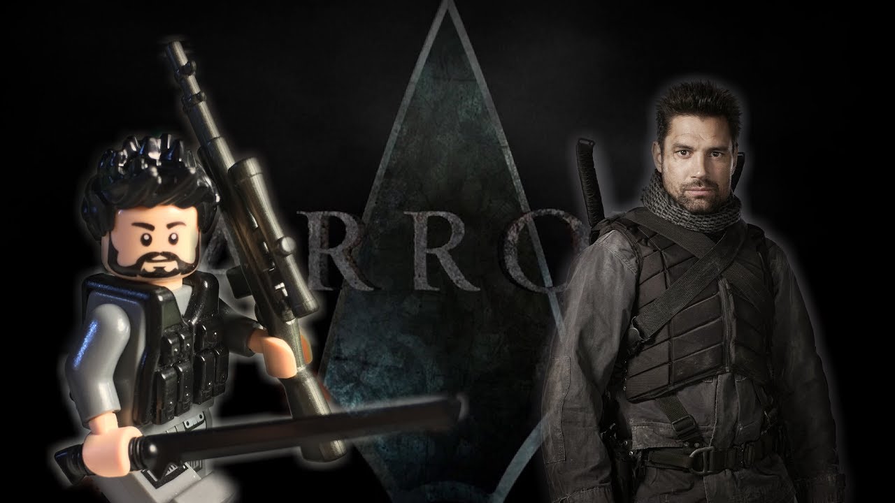 Lego Arrow | Slade Wilson Custom Minifigure and Mini Moc - YouTube