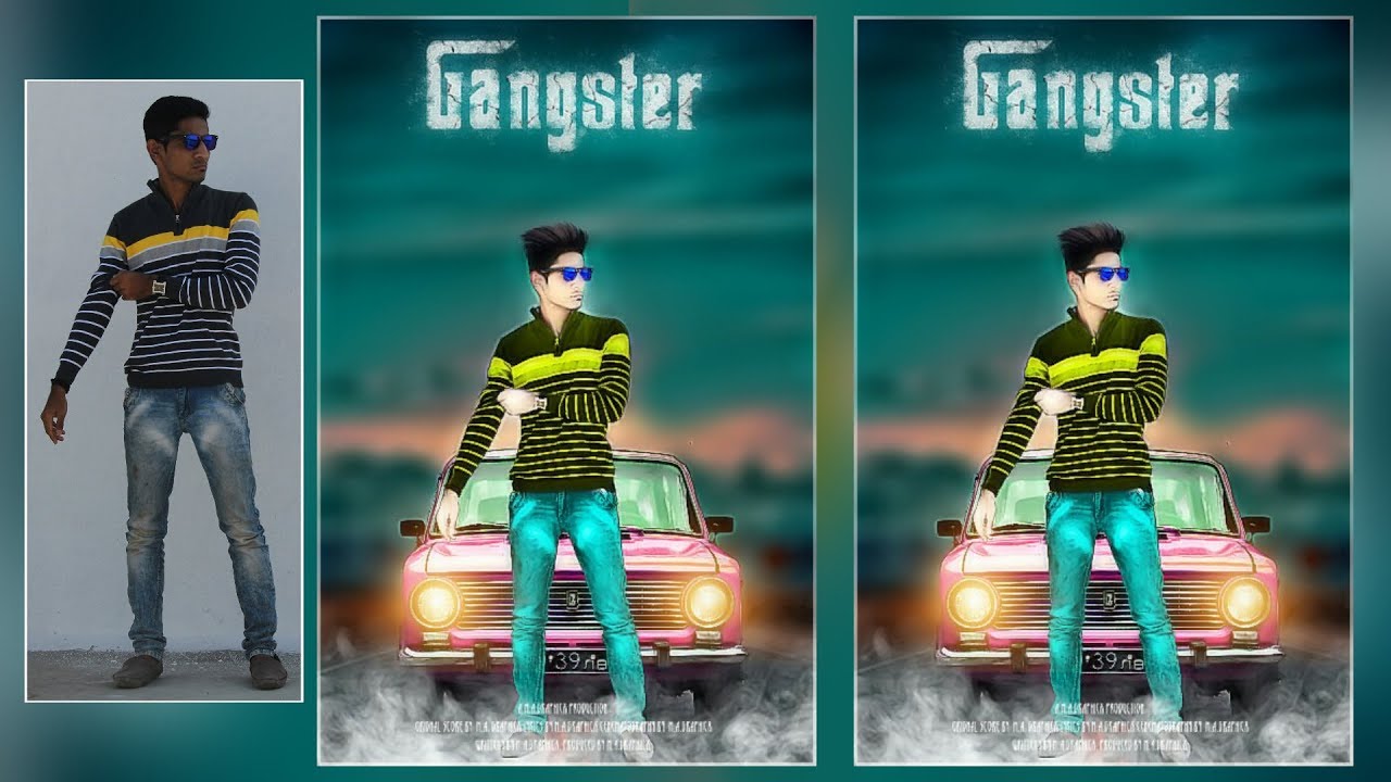 Gangster movie poster editing in picsArt | real CB editing | picsArt ...