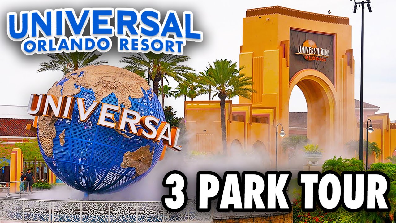 Universal Orlando Resort - 3 Park Walkthrough - Islands of Adventure ...