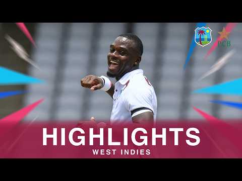 Highlights | West Indies v Pakistan | 1st Test Day 4