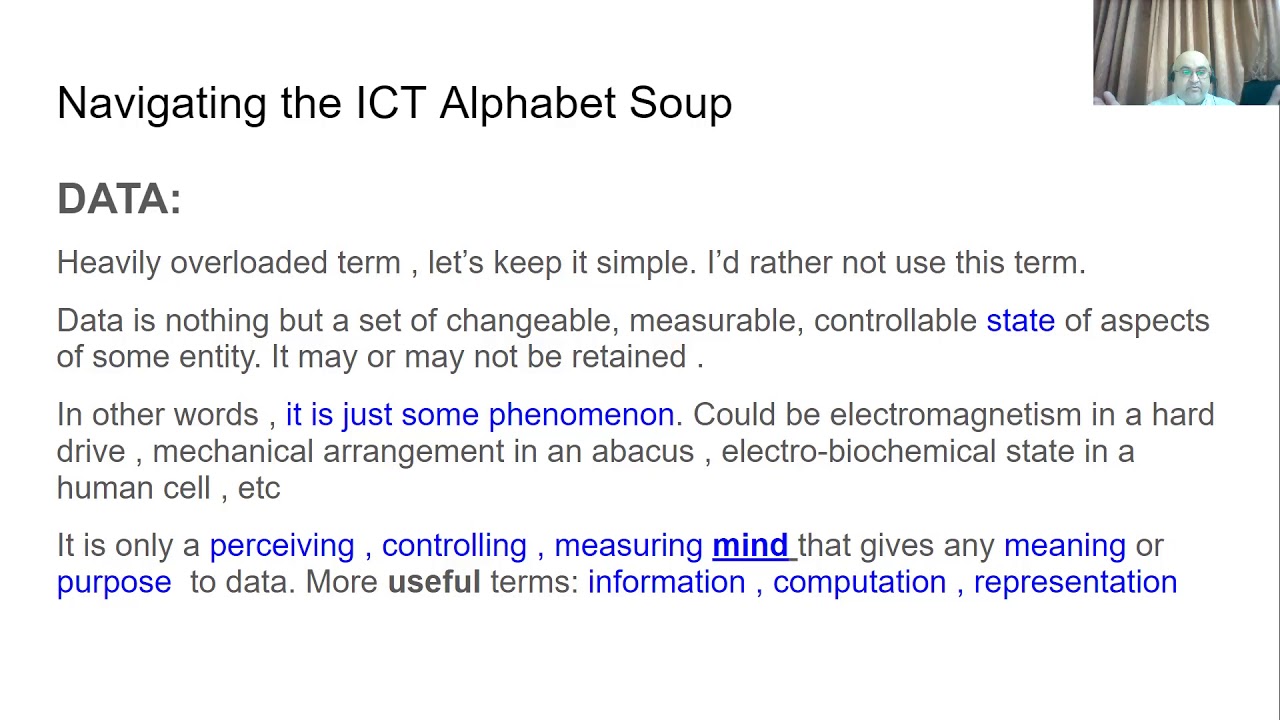 Navigating the ICT alphabet soup - Signal , Information , Data , Coding ...