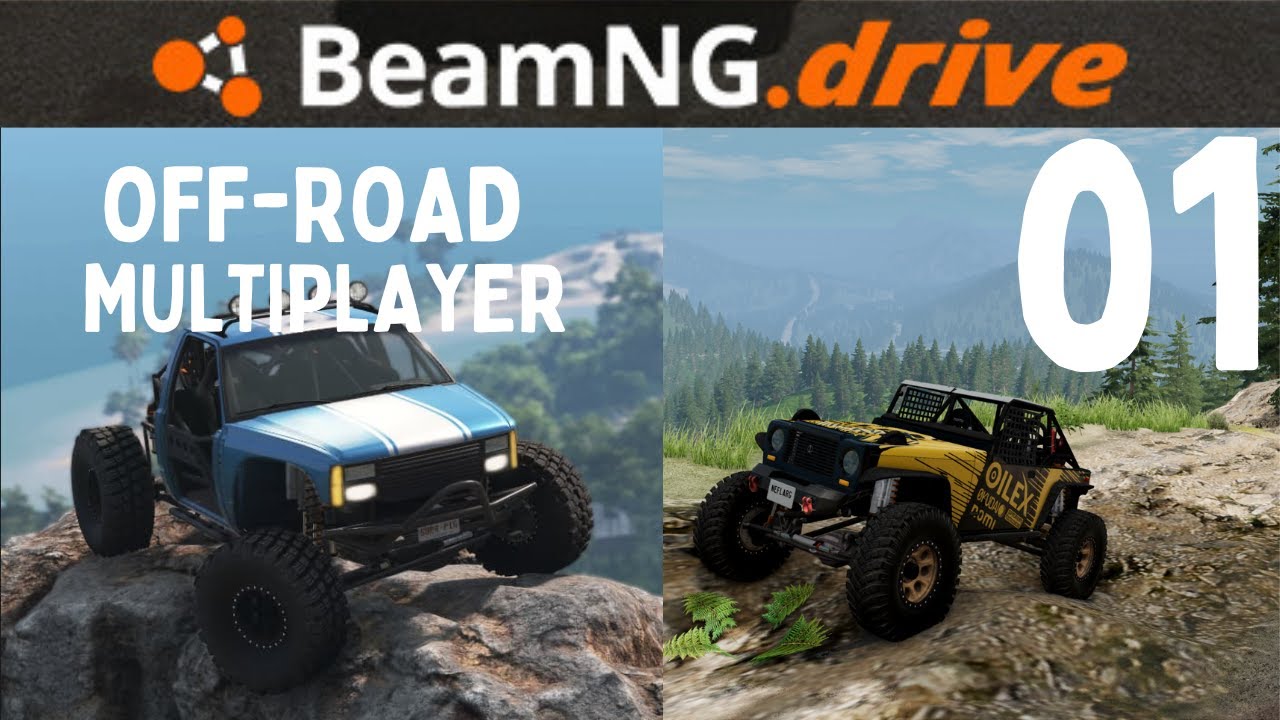 BeamNG.Drive OFF-ROAD MULTIPLAYER!!! - YouTube