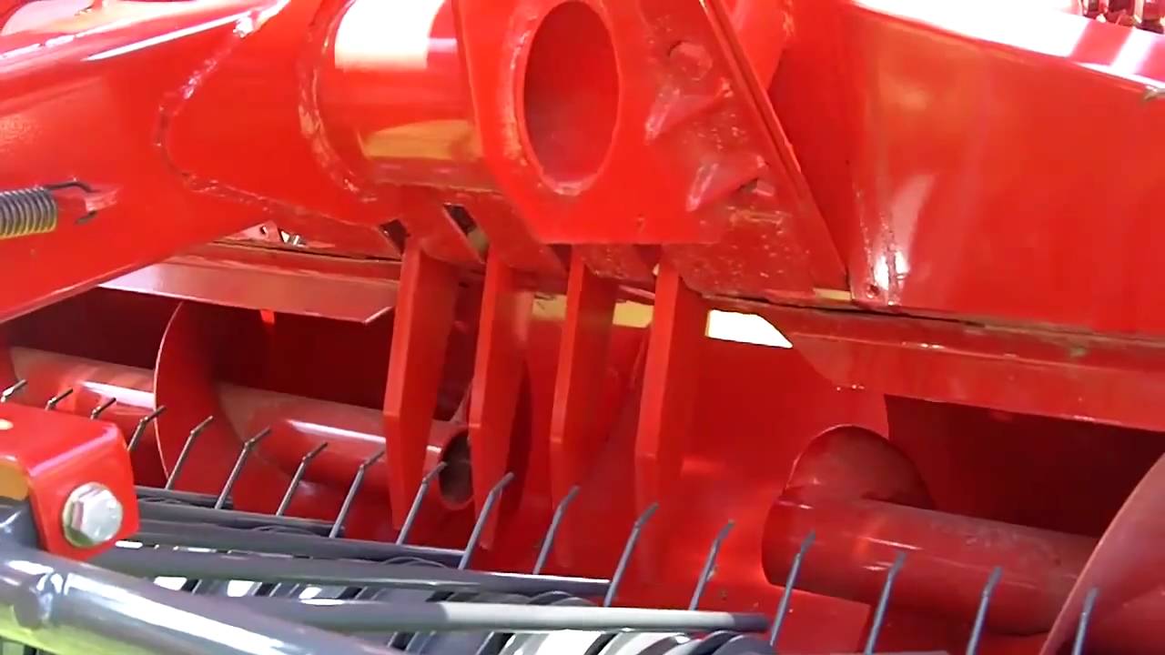 Inline Square Baler - YouTube
