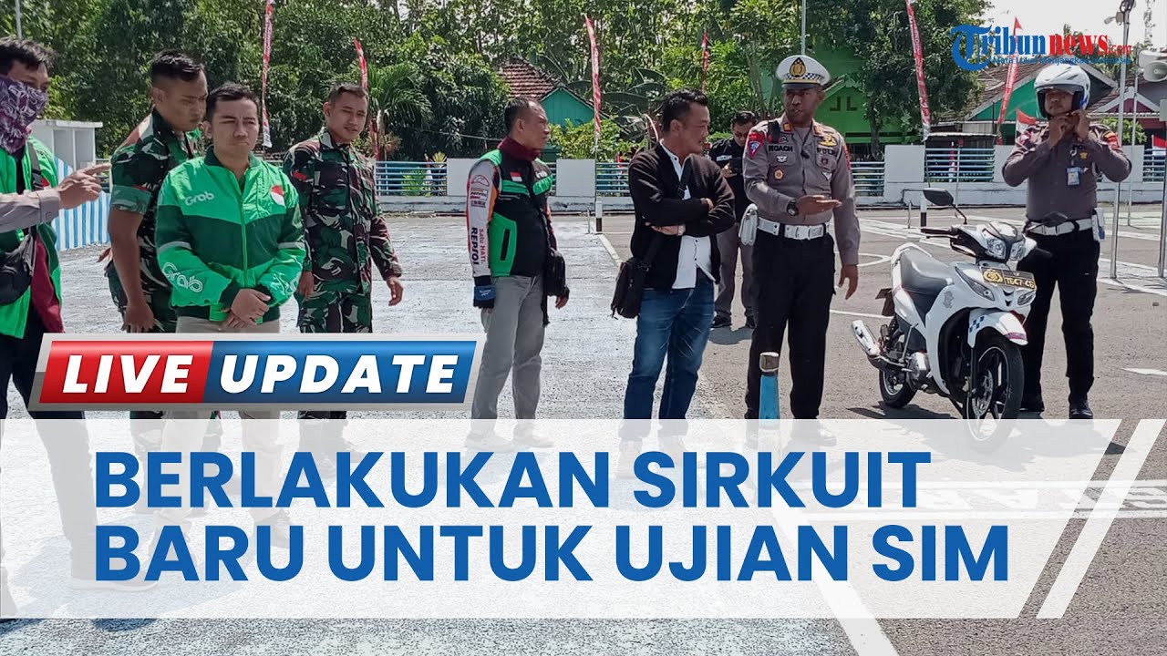 Buat SIM Semakin Mudah, Sirkuit 8 untuk Ujian SIM C di Polres Blora ...