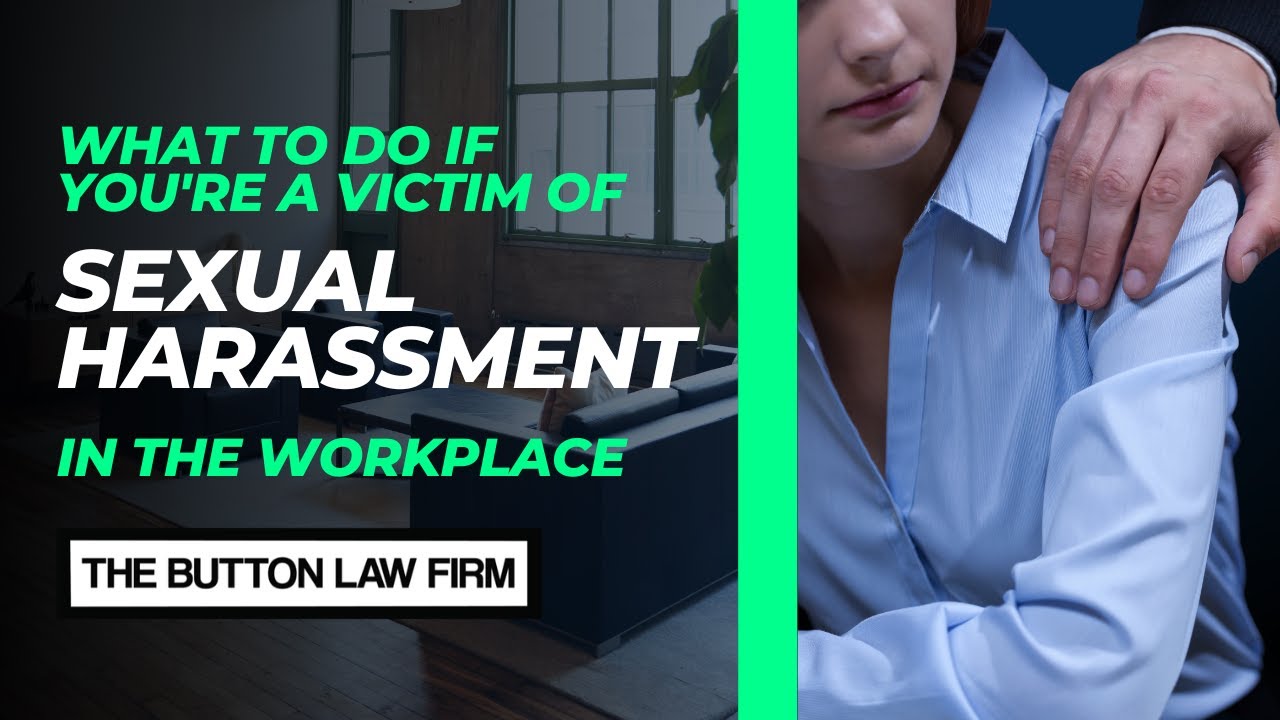 What To Do if You're a Victim of Sexual Harassment - YouTube