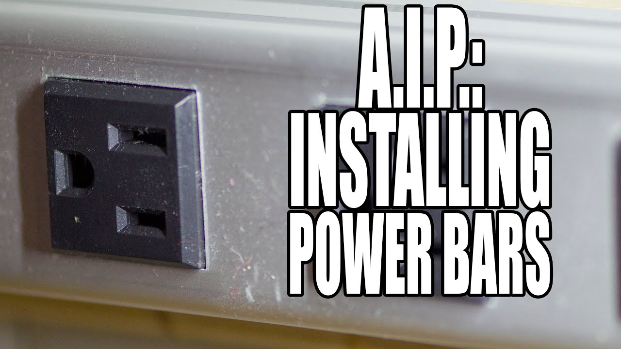 AIP: Installing Power Bars - YouTube