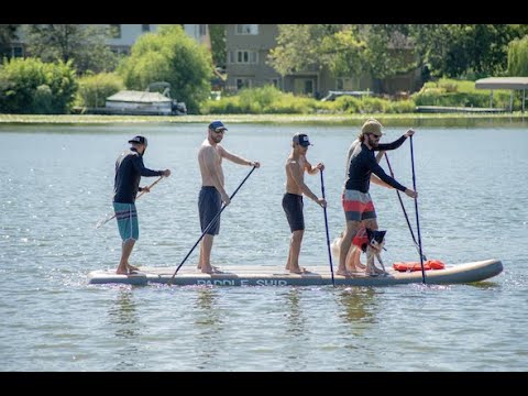 Paddle Ship Multi-Person Paddle Board by Paddle North - YouTube
