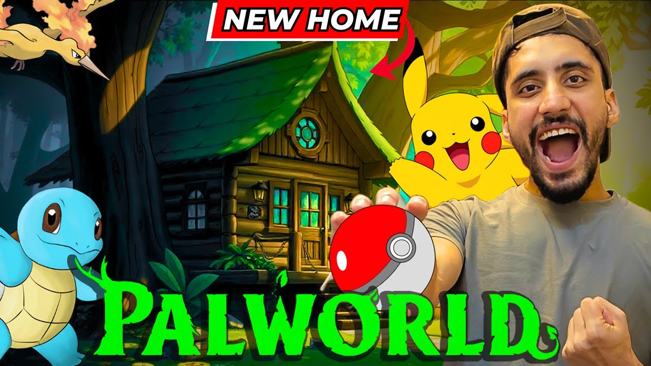 FINALLY BUILT "MY FIRST PAL HOUSE" 😍 | PALWORLD #02 | Techno Gamerz ...