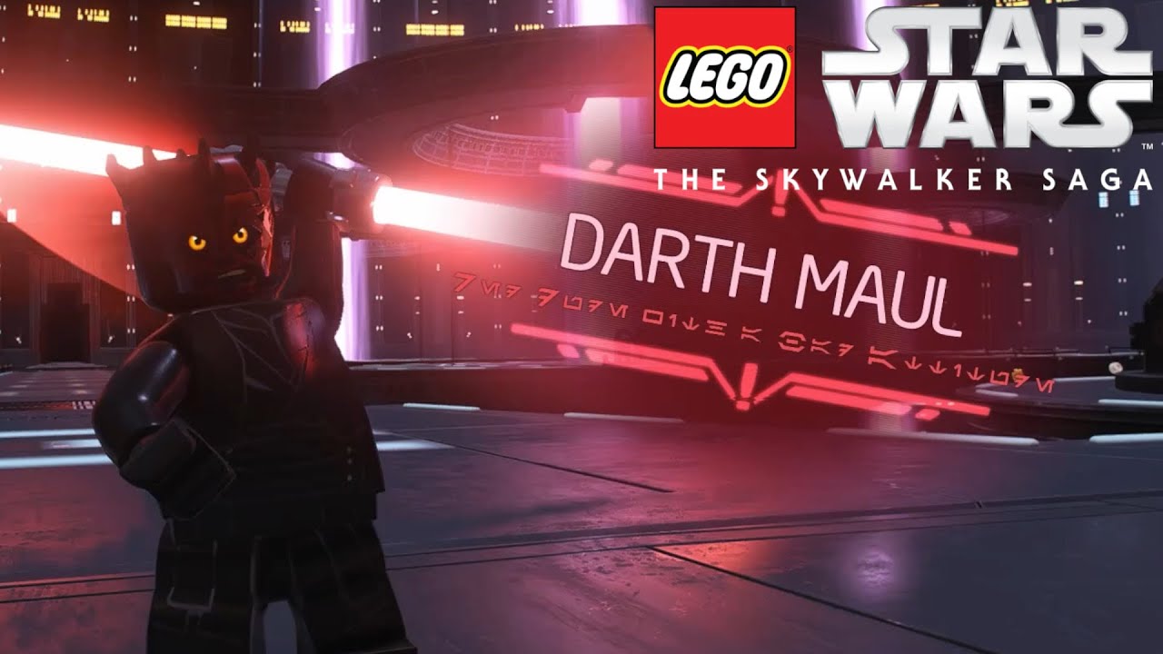Lego Star Wars: The Skywalker Saga - Darth Maul Boss Fight 1080p - YouTube