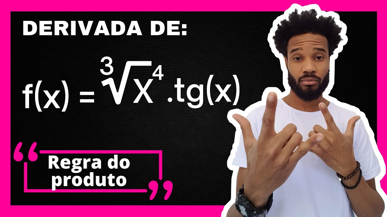 CÁLCULO 1 - DERIVADA DO PRODUTO - REGRA DO PRODUTO - YouTube