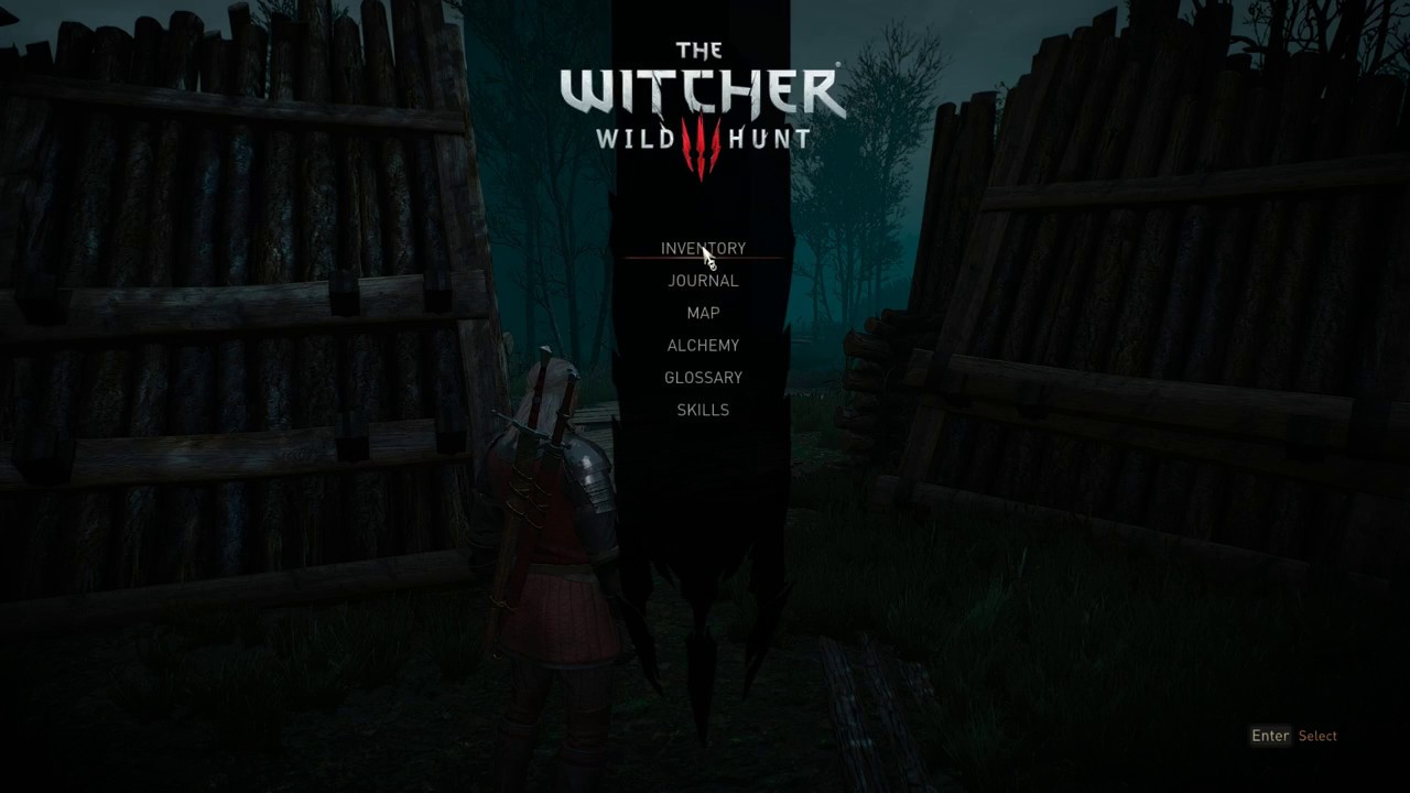 WITCHER_3_E3_HUD_UI_INVENTORY_PREVIEW - YouTube