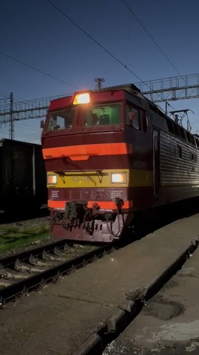 Чс4т 0385 в Вологде #ржд #rzd #поезд #rail #железнаядорога - YouTube