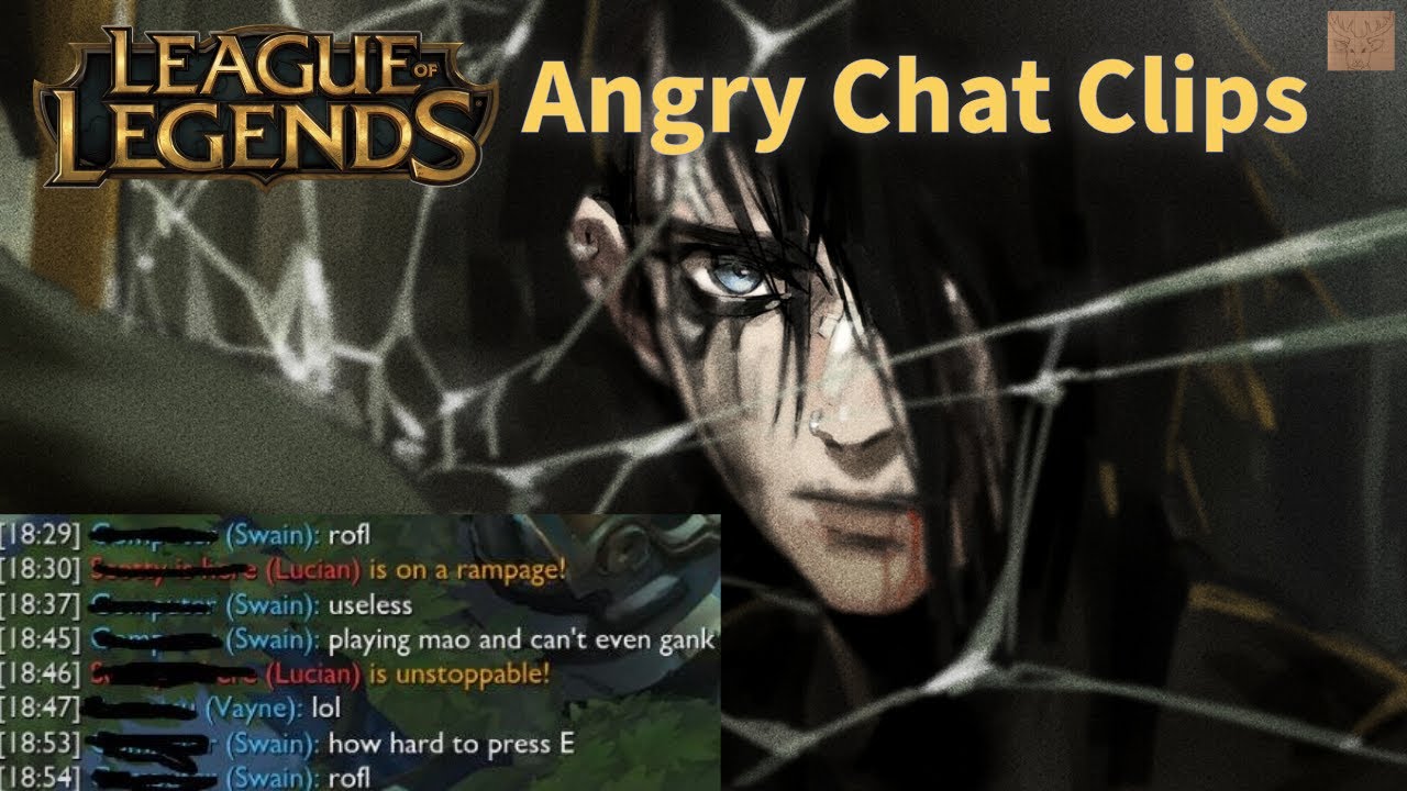 Angry Offensive Chatters - League Of Legends || LoL Chat Part 3 - YouTube