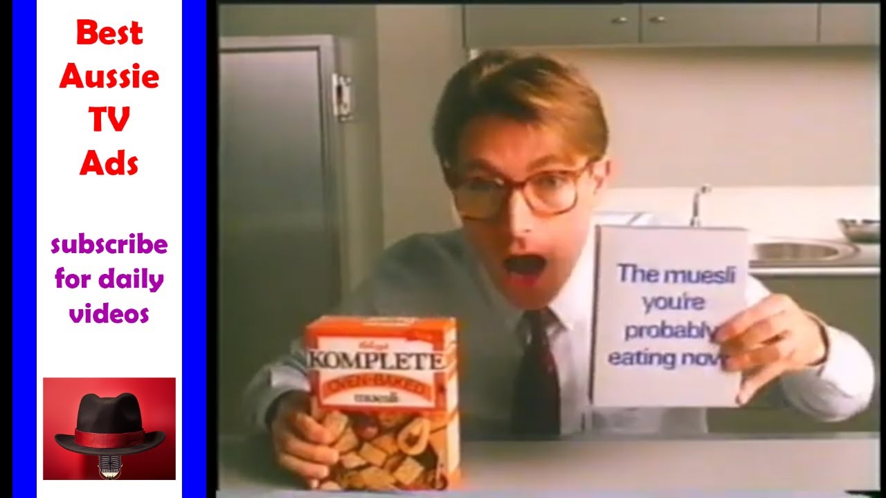 Kelloggs Komplete Breakfast Cereal [1989] Best Aussie TV Commercials ...