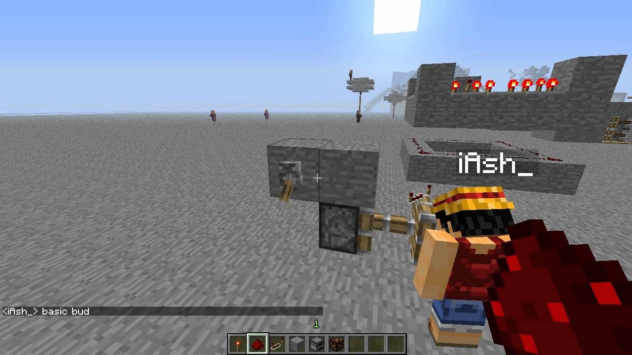 Redstone Tutorial Series Ep6 (Bud Switches) - YouTube