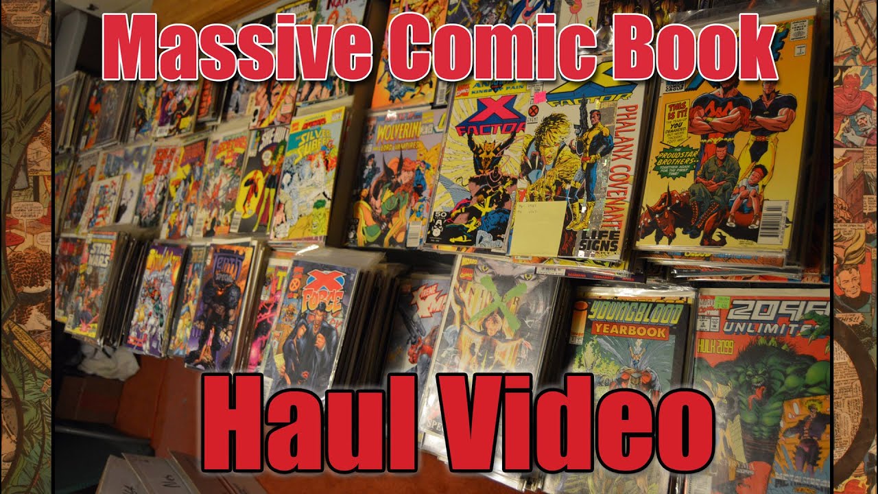 Massive Comic Book Haul - 3,000 Comics For $150 - YouTube