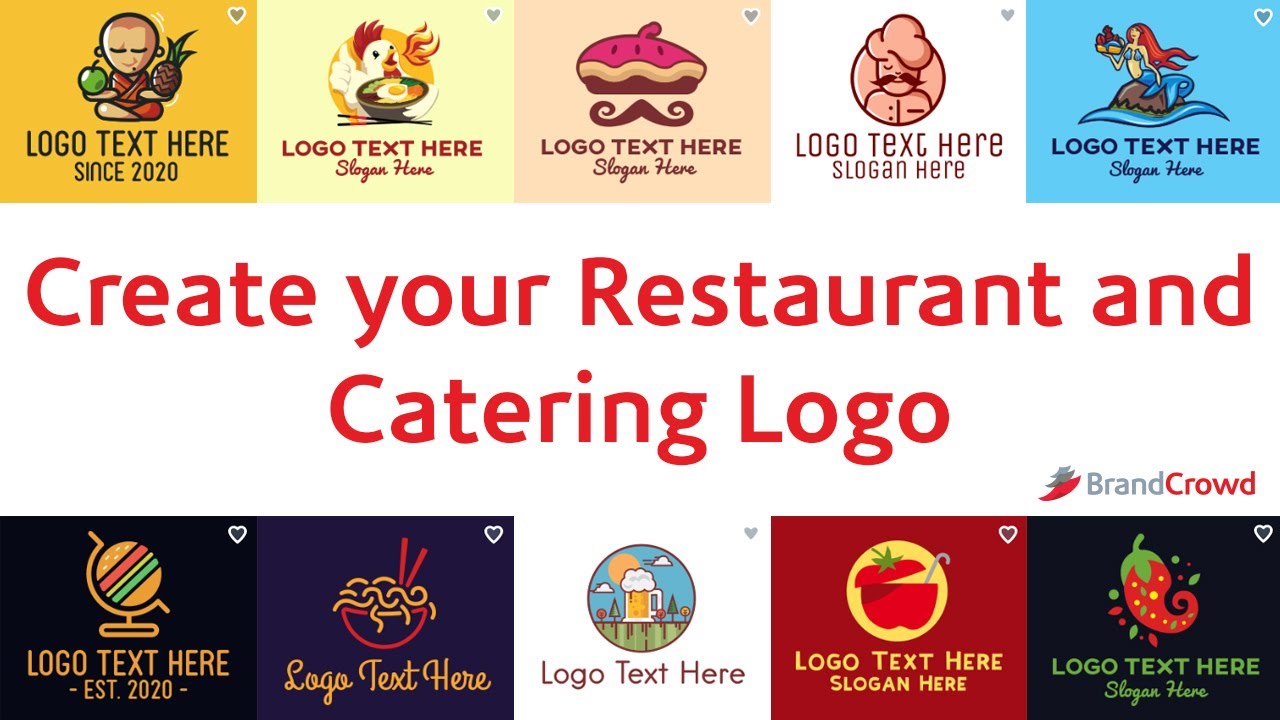 Restaurant and Catering Logo Maker - YouTube