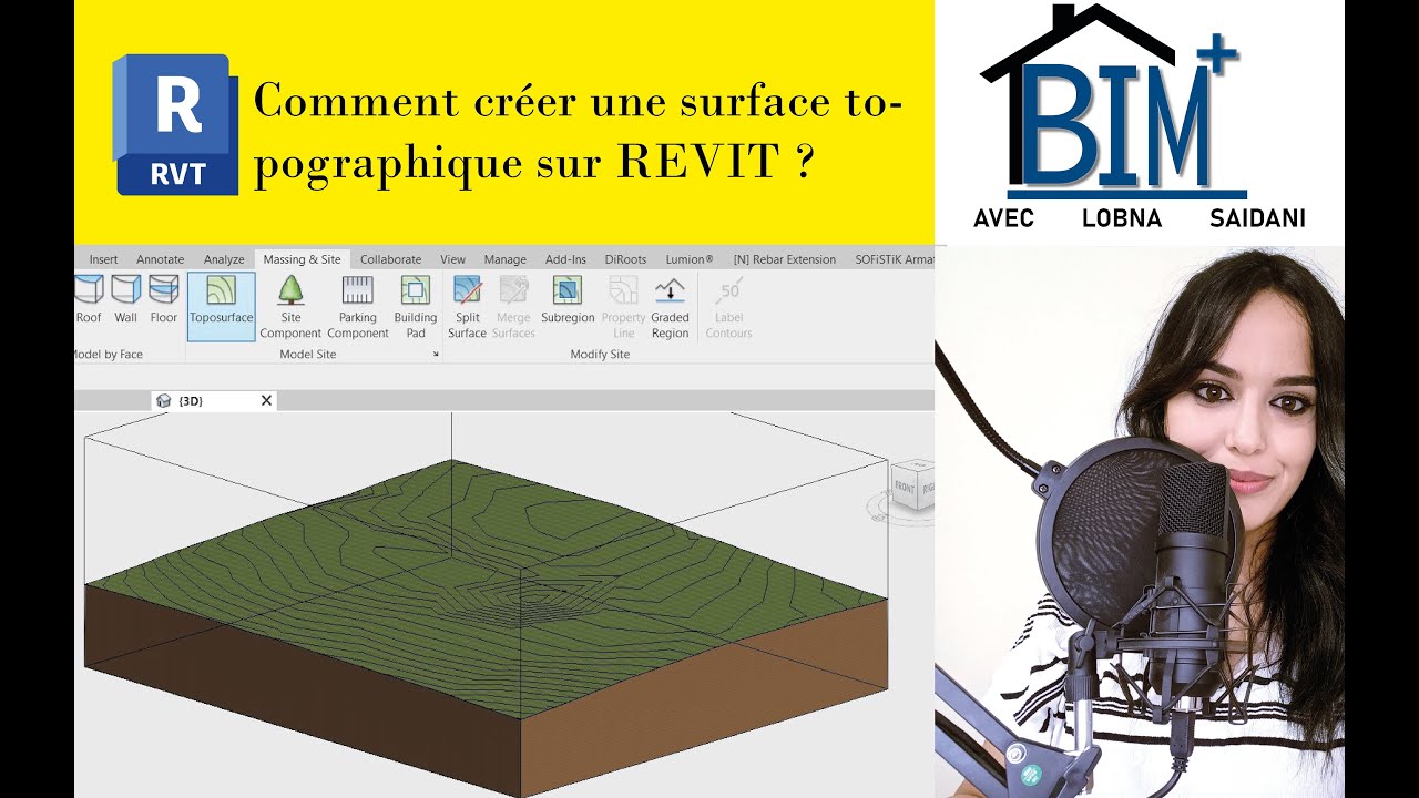 Comment Créer Une Surface Topographique 3D Sur Revit ? - YouTube