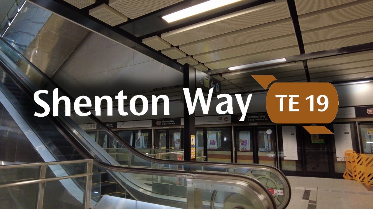 TE19 Shenton Way MRT Station: Platforms to Exit 6 | Thomson-East Coast ...