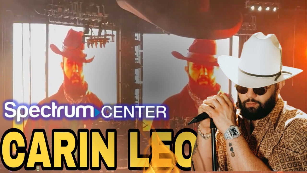 CARIN LEON COLMILLO DE LECHE TOUR SPECTRUM CENTER CHARLOTTE NC - YouTube