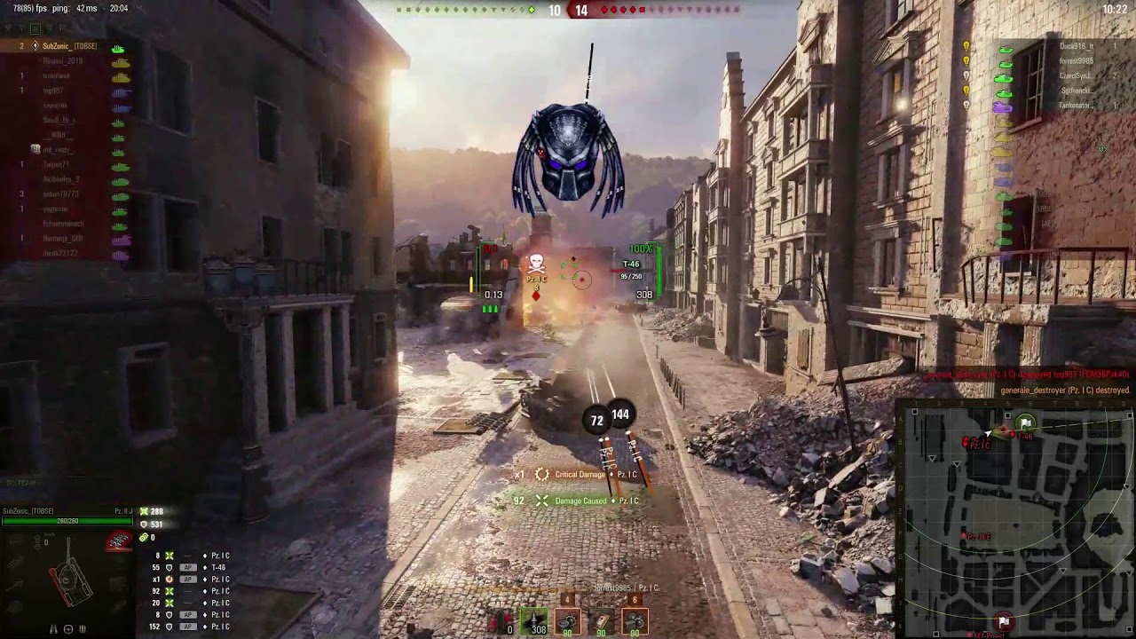 Lets play Pz II.J with SubZonic. 7kills - YouTube