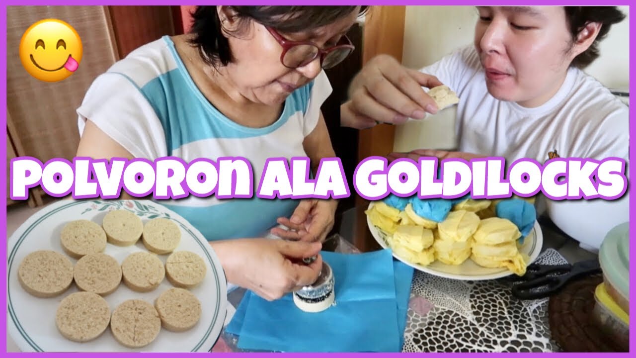 HOW TO MAKE POLVORON | PANG NEGOSYO RECIPE | POLVORON ALA GOLDILOCKS ...