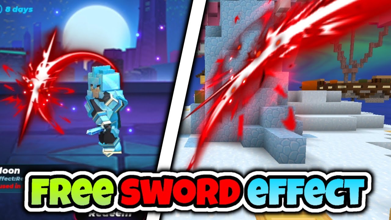 Getting New Free Sword Effect In BedWars!😏 | BlockmanGo - YouTube