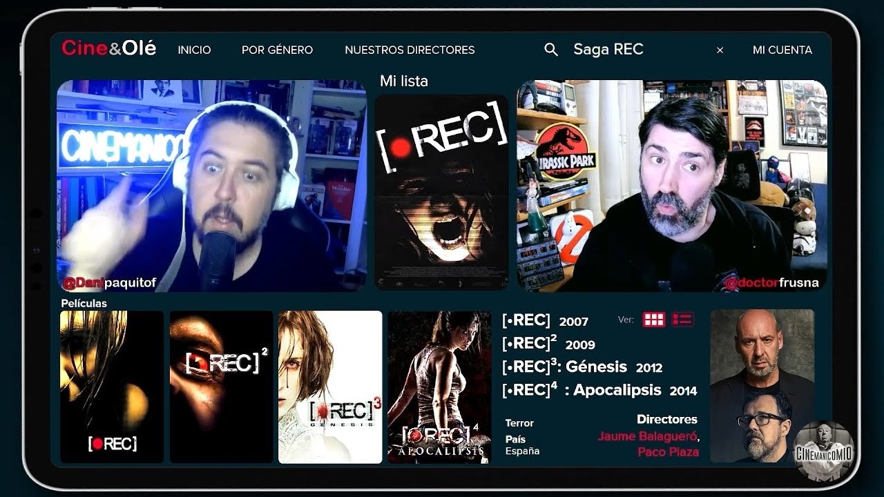 CINE&OLÉ 2x03 Saga REC - YouTube