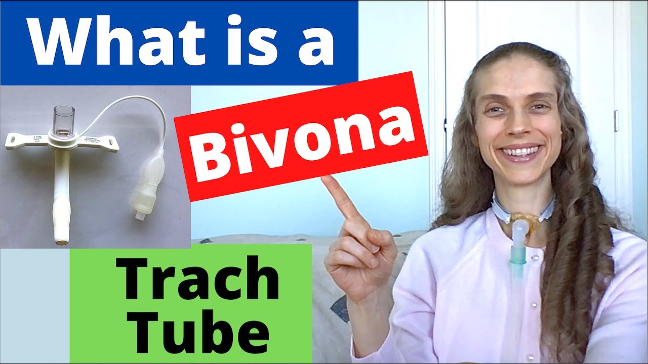 What is a Bivona Tracheostomy Tube? ESSENTIAL Info! Life with a Vent - YouTube