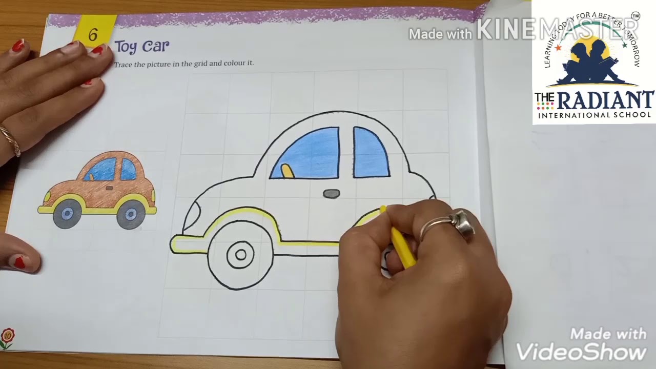 CBSE Grade 3 Drawing Toy Car - YouTube