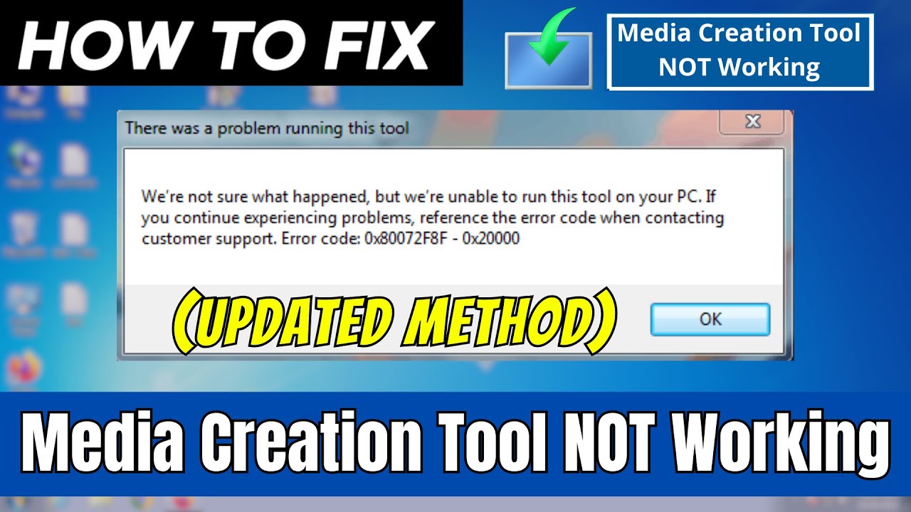 [Solved] Media Creation Tool Error 0x80072F8F–0x20000 in Windows 7 ...