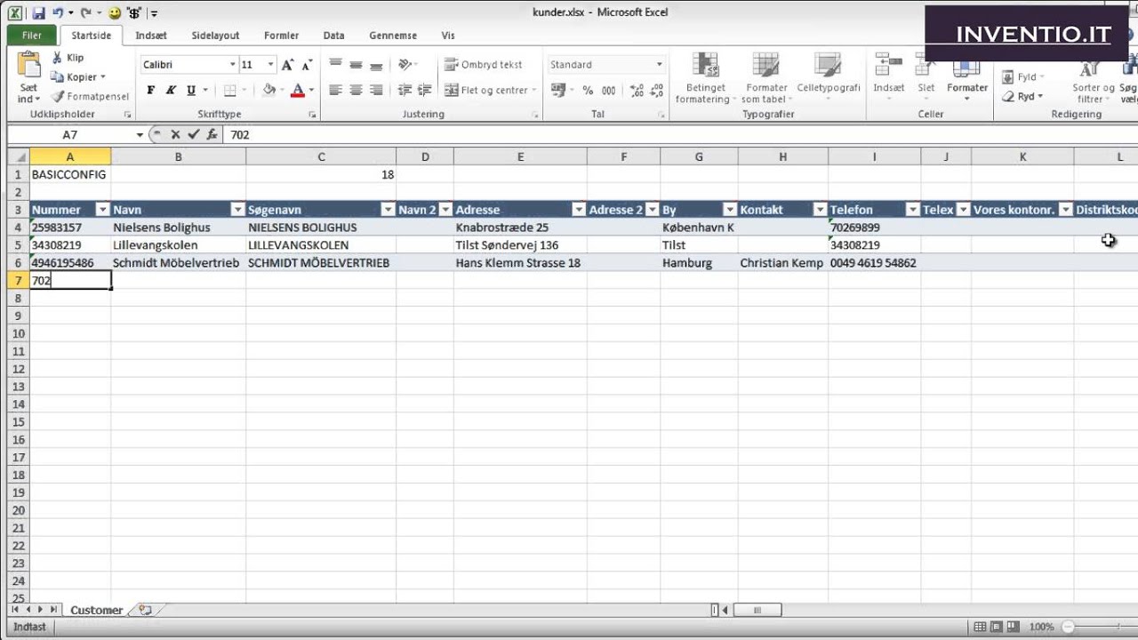 C5online: Sådan ind- og udlæser du data i Microsoft Dynamics C5 - YouTube