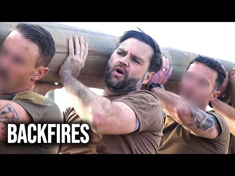 JD Vance Makes HUGE Mistake As Navy Training Photos Blow Up