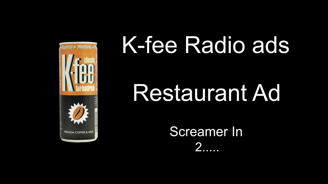 K-fee Radio Ad - Restaurant Ad (2020) - YouTube