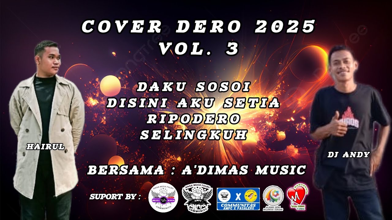 Cover Dero 2025 Vol. 3 Hairul & Dj Andy - YouTube
