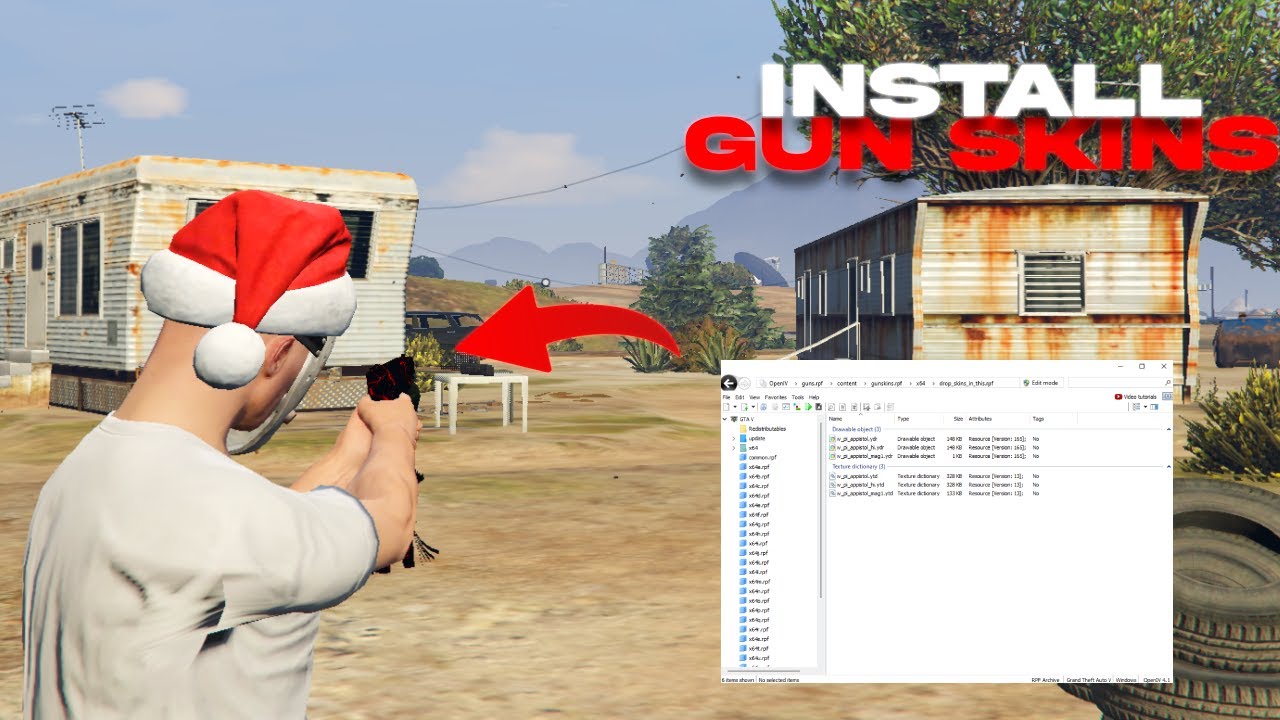How to Install Gun Skins in FiveM - YouTube