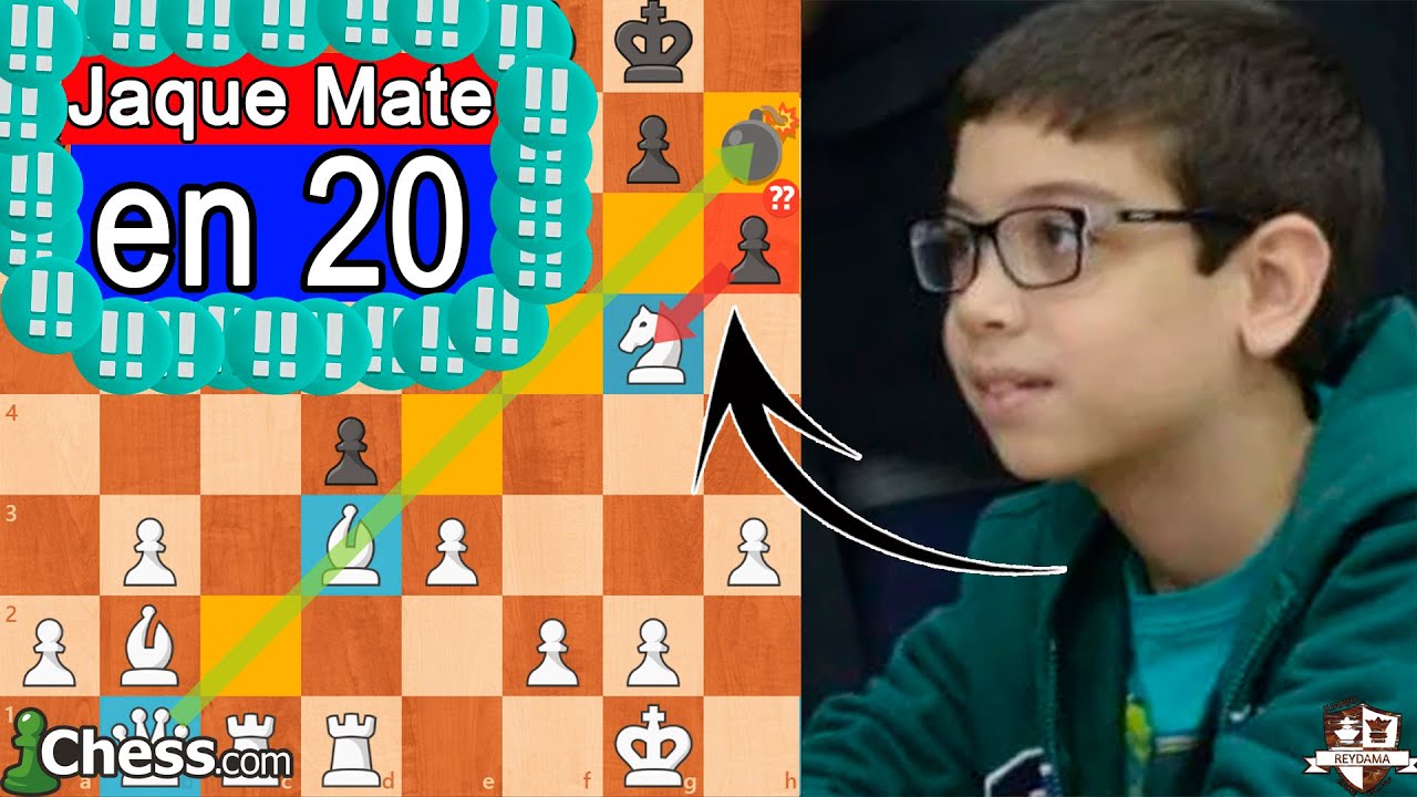 Faustino Oro el Prodigio Argentino Da JAQUE MATE en 20! - YouTube