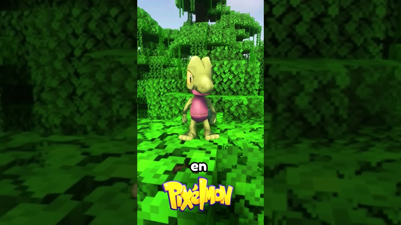 Cómo conseguir a TREECKO en PIXELMON #pixelmon #shorts #sceptile # ...