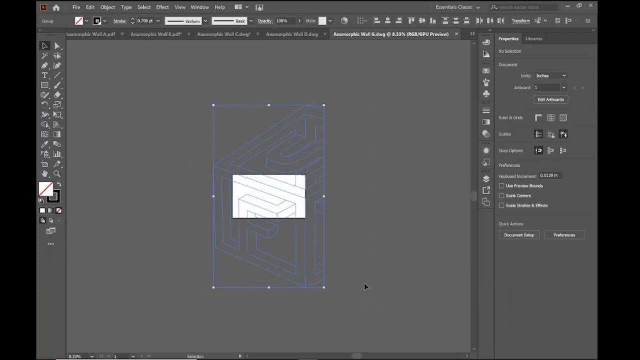 Anamorphic Printable Templates - YouTube